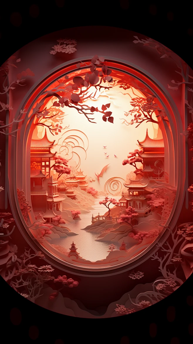 ls7623_Paper_cut_workChinese_New_Year_imaginationpremium_feel_s ...