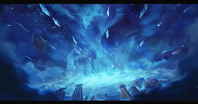 candyq1_League_of_Legends_background_art_bottom_view_deep_blue ...