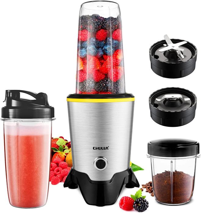 Amazon.com: CHULUX 1000W Personal Bullet Blender for Shakes and ...