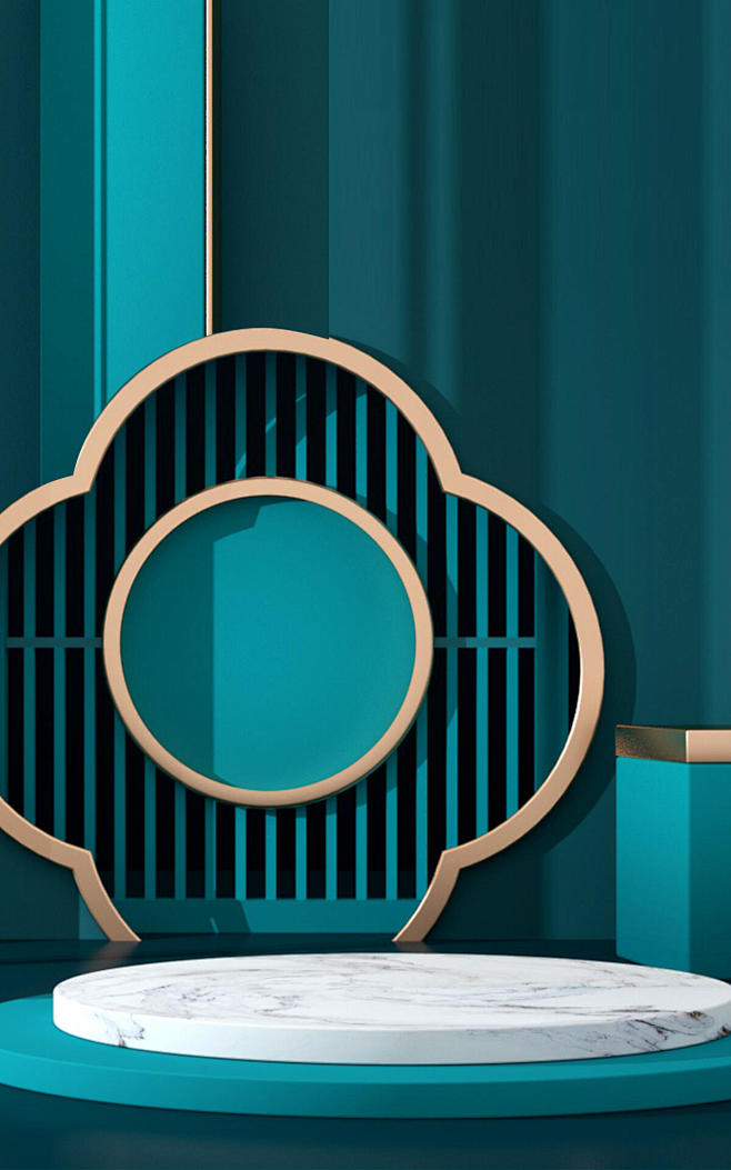 @--纯图-- C4D建模背景 场景图 舞台背景 氛围 电商展台