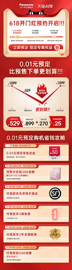 双十一618电商大促红色橙色店铺活动优惠券组合aigc素材-花瓣网