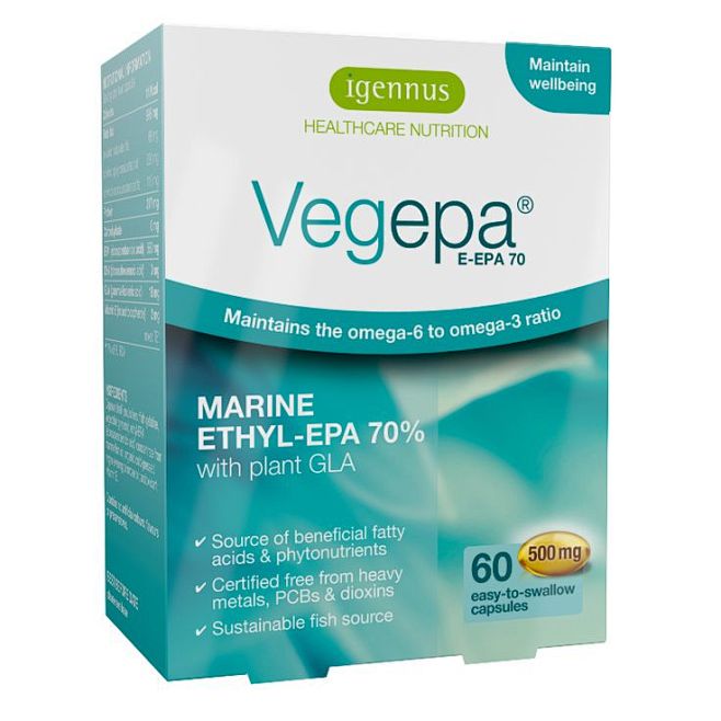 Vegepa High strength EPA fish oil with GLA omega-3 omega-6