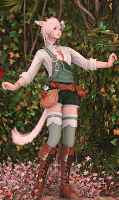 FF14 角色-花瓣网|陪你做生活的设计师