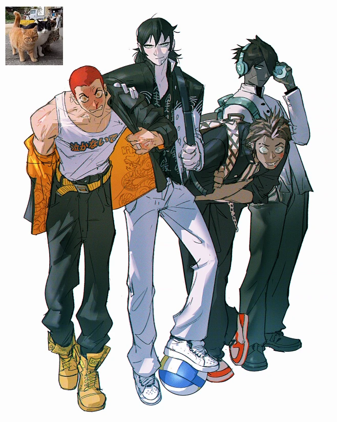 西班牙画师Ramón Nuñez最近的拟人系列更新~ 这回是一些奇奇怪怪的动物组合 TwiRamon_N90-花瓣网