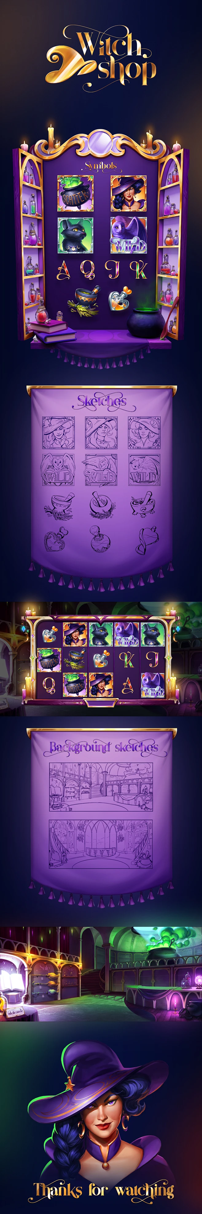 Witch shop | slot game-花瓣网