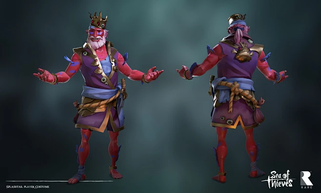 hendrik-coppens-splashtail-costume-unreal图片_次时代图片素材-花瓣网