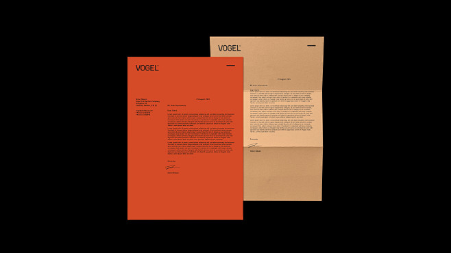 VOGEL® Architects - Brand Identity on Behance
