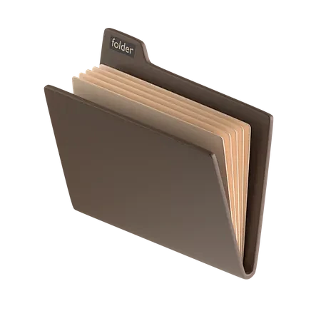 Folder 3D Icon-花瓣网