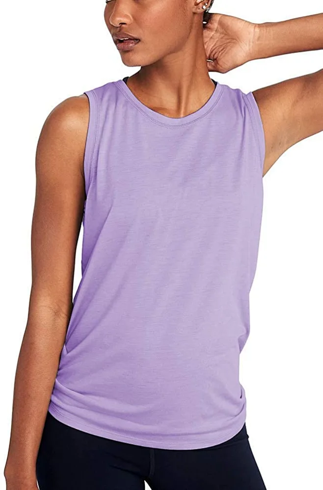 Amazon.com: Mippo Womens Cute Workout Clothes Mesh Yoga Tops Exercise ...