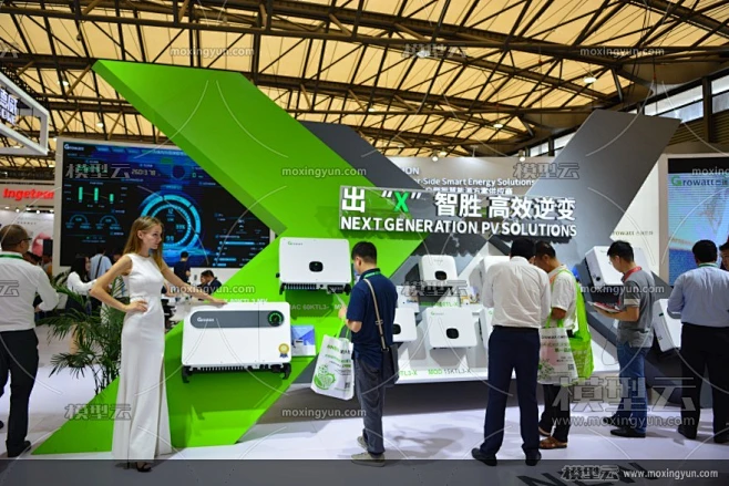 2019届SNEC上海光伏展-国际太阳能光伏与智慧能源展览会展会现场照片-花瓣网
