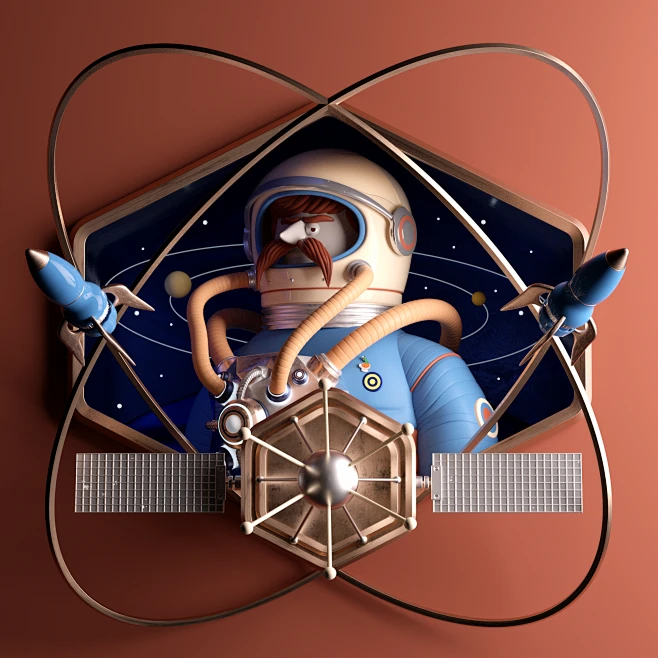 Astro render animacion-花瓣网