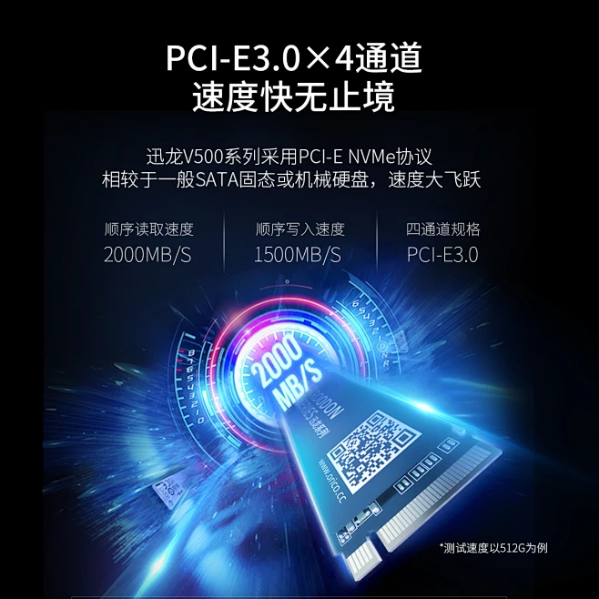 M.2 NVMe SSD 2280迅龙系列固态硬盘采用PCI-E3.0*4通道，速度快无止境-花瓣网