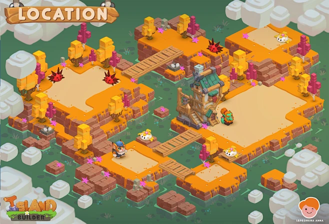 Island builder-花瓣网