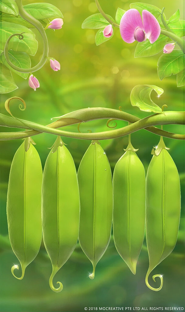 Peas Fairy Game UI Environment-花瓣网