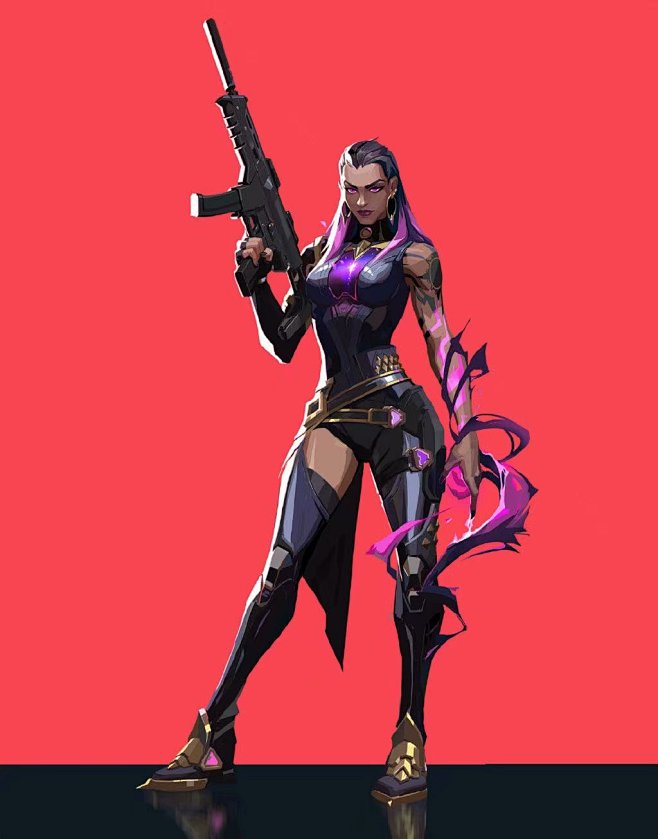 #佳作赏析# VALORANT无畏契约，来自画师Atey Ghailan、Suke ∷