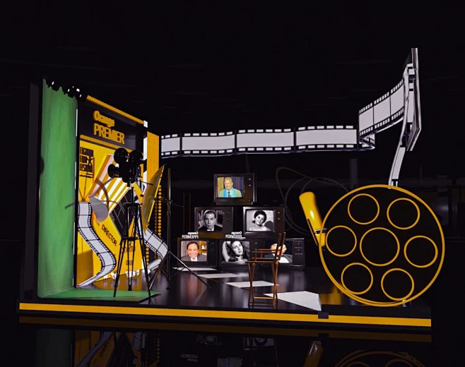 ArtDirector booth Cinema cinematic design Event festival gouna film ...