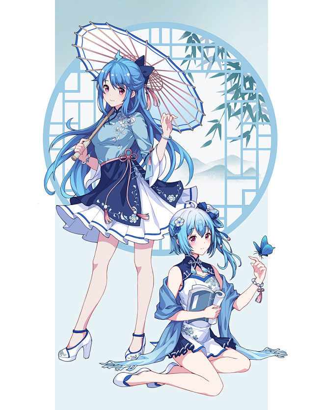 国风2233娘/amaiのイラスト