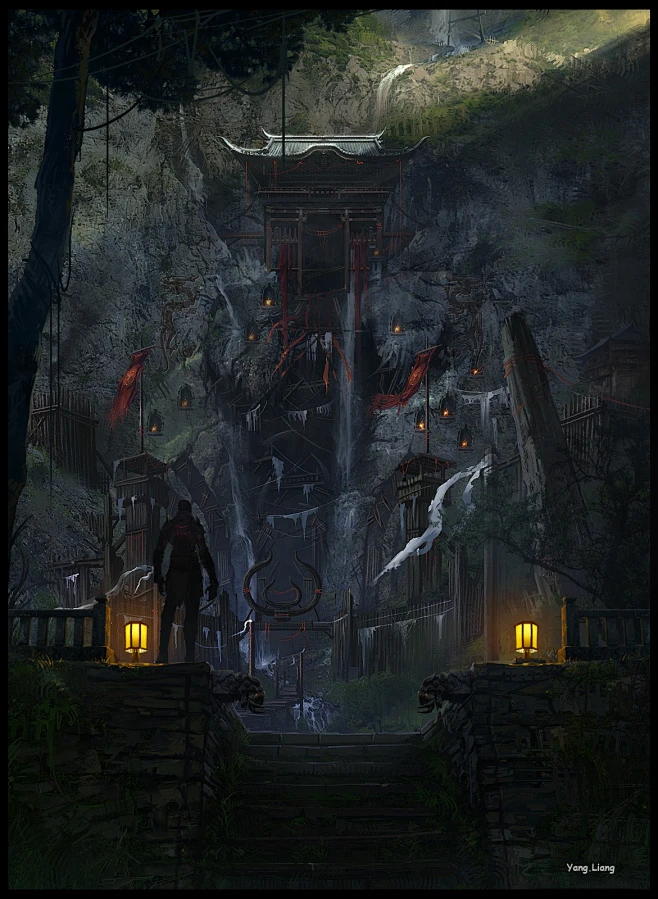 欧美写实气氛图欧美写实场景原画欧美场景气氛图来自cgbook.cn (31)-花瓣网