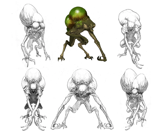 Monsters, Nick De Spain : Bunch of monsters designs.-花瓣网