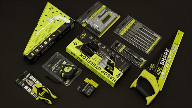 现代工业！TODO Tools 工具包装设计