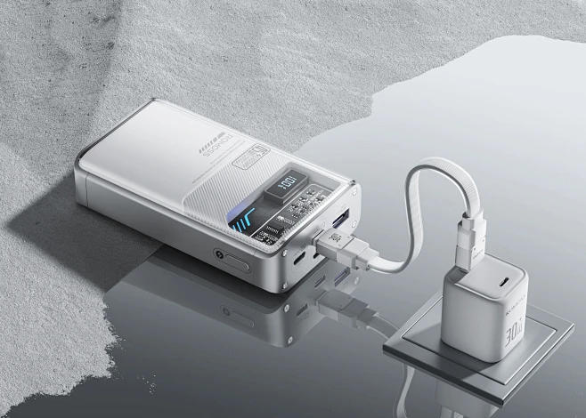 screenshot furniture product design Transparency Technology POWERBANK-花瓣网