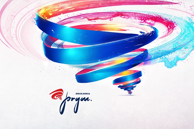 Drukarnia Prym : Printing house branding with new logo design and ...