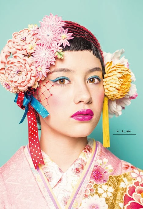 J-ROSSO 2014春夏目录 和风发饰部分-花瓣网