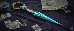 Lyrium Dagger (Dragon Age: The Veilguard fan art)图片_龙腾世纪4截图+设定集图片素材-花瓣网