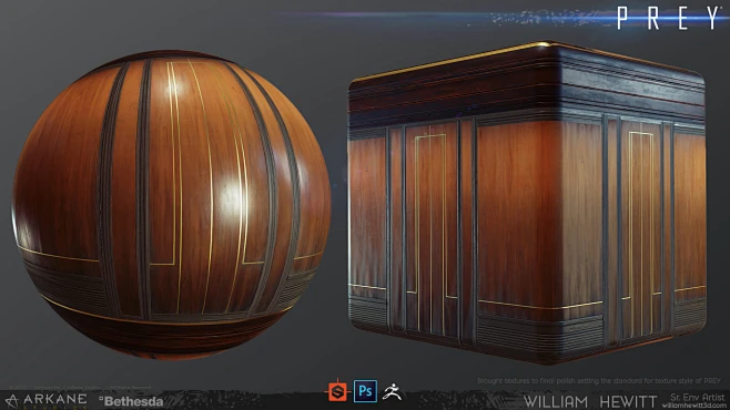 PREY NeoDeco Materials and Texture Work, William Hewitt : PREY NeoDeco ...