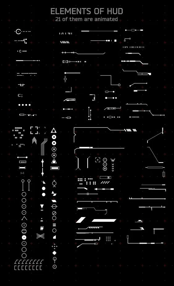 Trigger - HUD Elements Pack - After Effects Project Files-花瓣网
