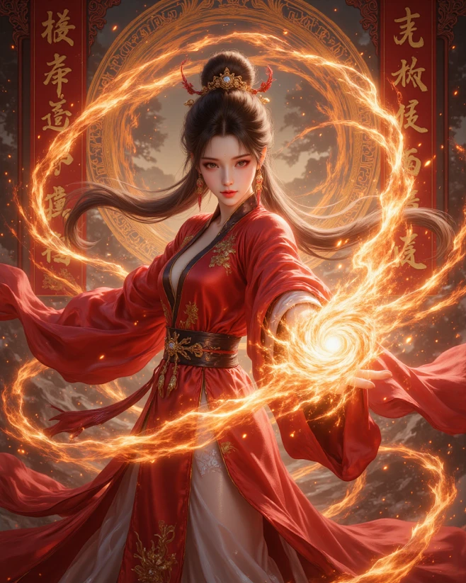 F.1 国风原画 | CG | 游戏场景 | 小说插画-LoRA-香蕉你个不拿拿_绘梦星创-LiblibAI-花瓣网