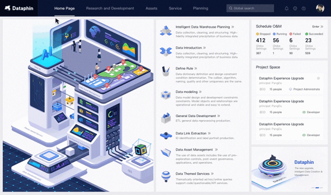 B端产品-Dataphin体验设计-花瓣网