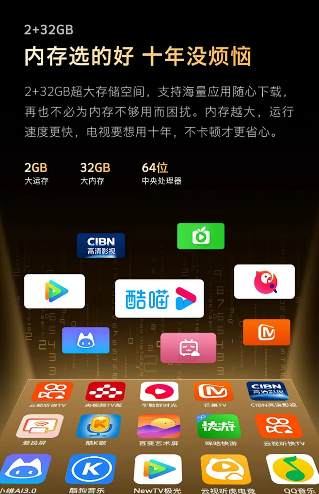 创维A3D 55英寸护眼智能语音投屏液晶电视机-tmall.com天猫-花瓣网