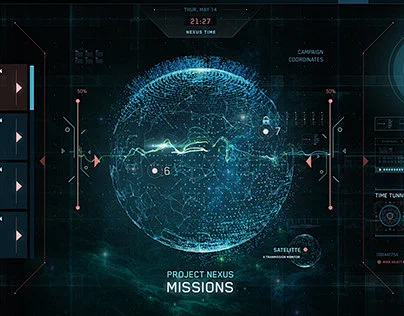 HUB\FUI\SCI-FI on Behance-花瓣网