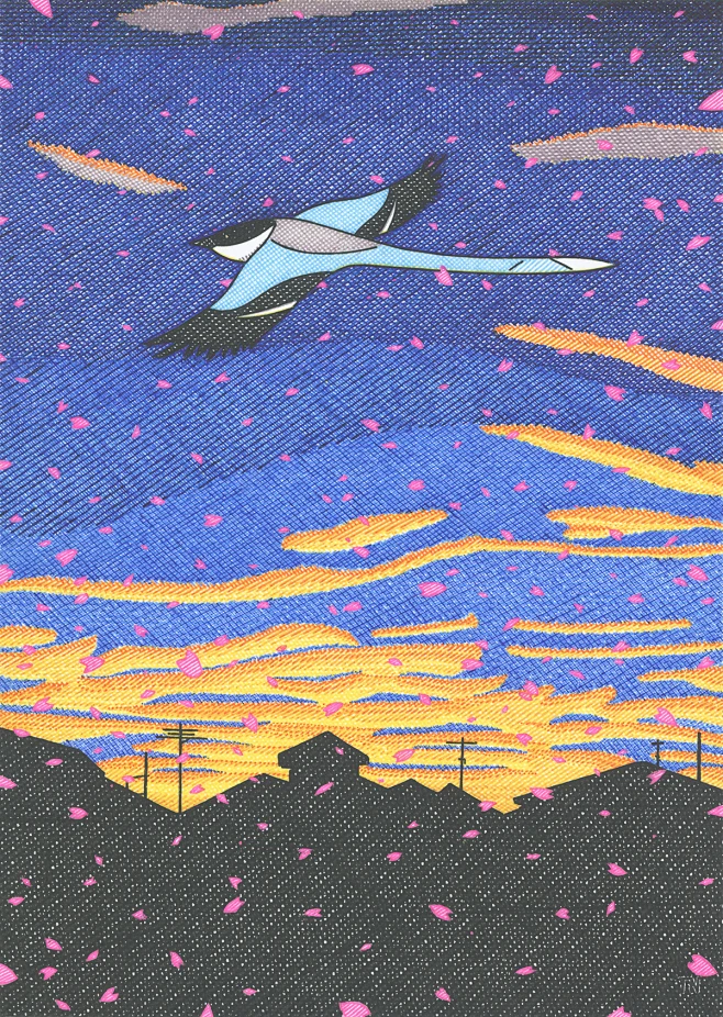 takashinakamura takashi nakamura арт ILLUSTRATION Drawing artwork Pencil drawing japan 中村隆 ペン-花瓣网