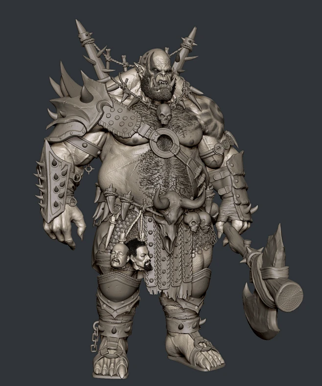 Orc -花瓣网