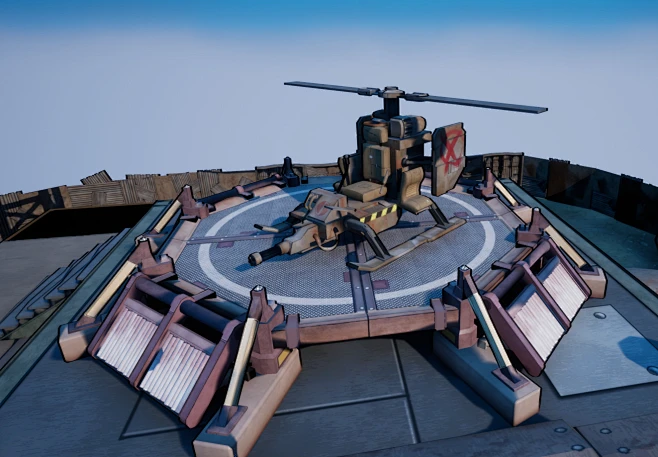 Borderlands™ Style Outpost, Joe Pollisco : This was my thesis project ...