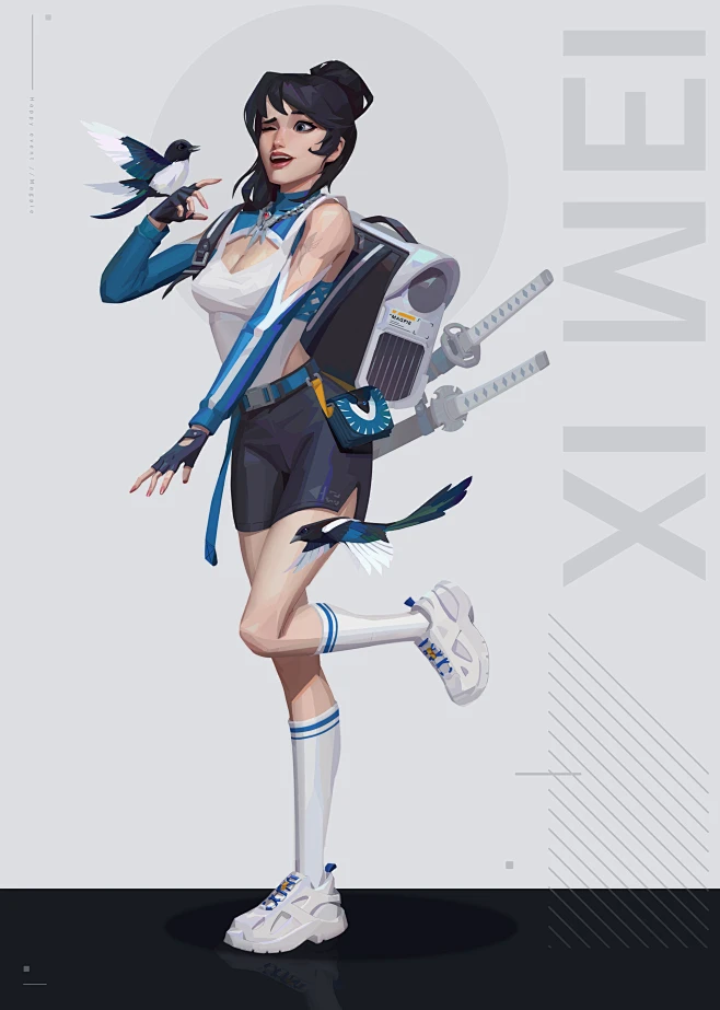 喜妹·XI MEI-花瓣网