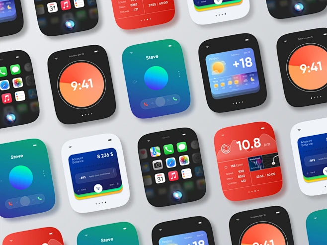 Apple Watch — UI/UX 设计-花瓣网