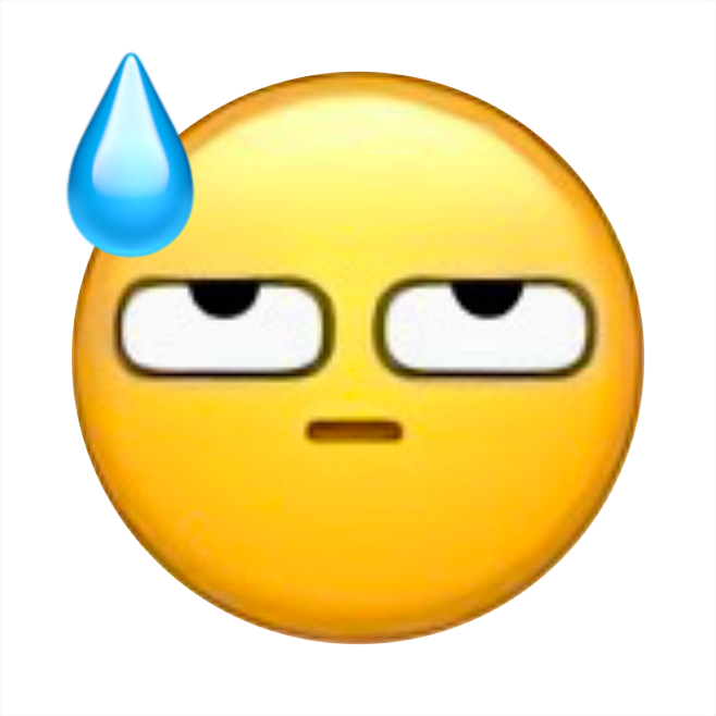 翻白眼表情包emoji小黄脸