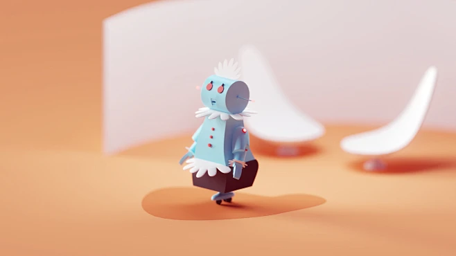 图片_【3D】C4D/Blender/场景/形象/图片素材-花瓣网