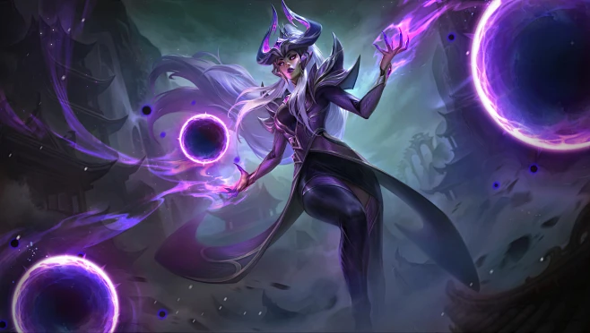 Syndra splash for league of legends-花瓣网