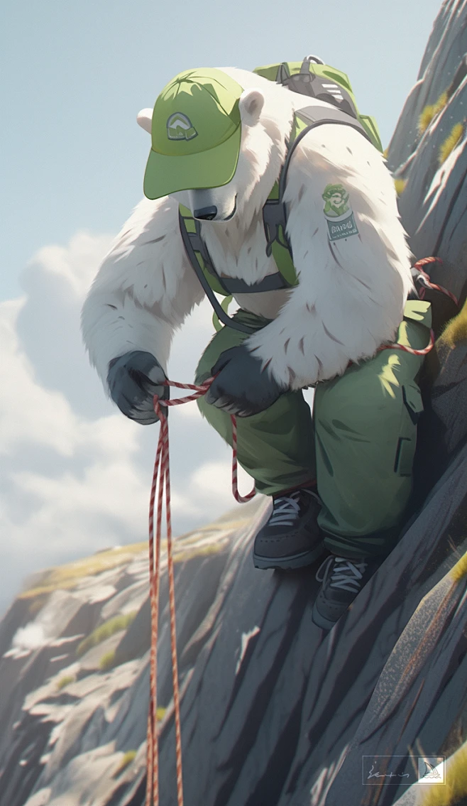 Furry_Rock climb_zxs (3)图片_福瑞小筑-furry图片素材-花瓣网