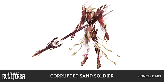Corrupted Sand Soldier-花瓣网