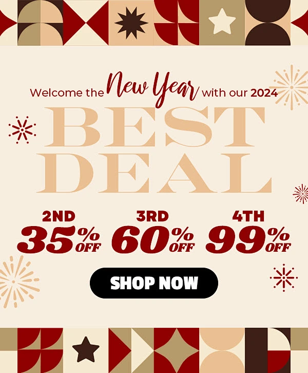 Countdown to the New Year! 1,000+ items are in the 4th 99% OFF Sale ...