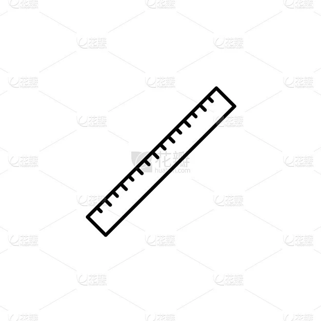 vector icon of ruler素材-花瓣网