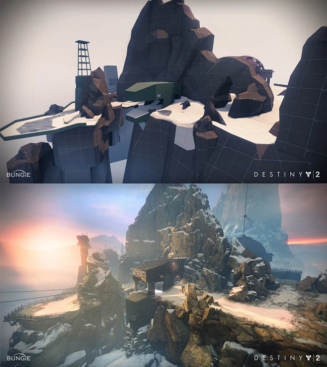 'Vostok' - Destiny 2 Crucible map, Jeff Horal : Some of my work as lead ...
