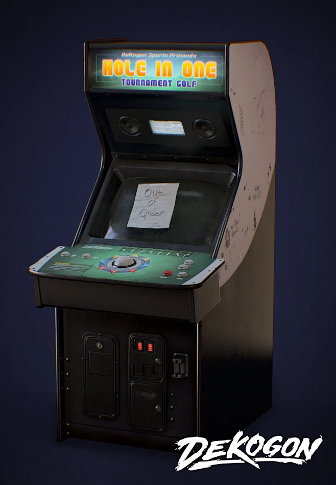 Dekogon | Dive Bar | Golf Arcade Machine, Jeff Kleinzweig : This arcade ...