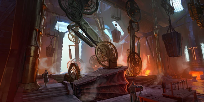Legends Of Runeterra - Piltover Forge-花瓣网
