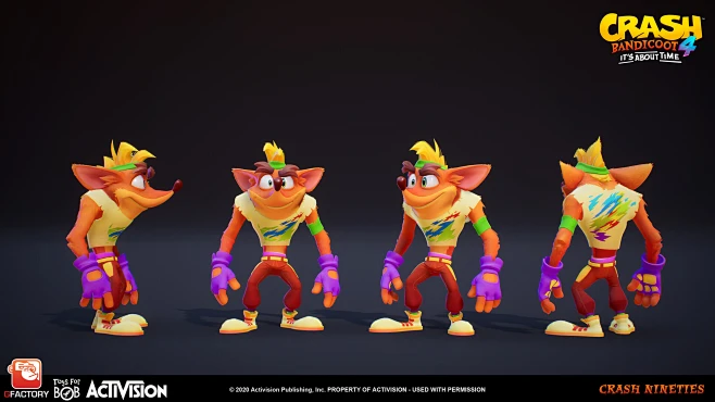 Crash Skins, GFactory Studio : Crash Bandicoot 4 - CRASH SKINS ...